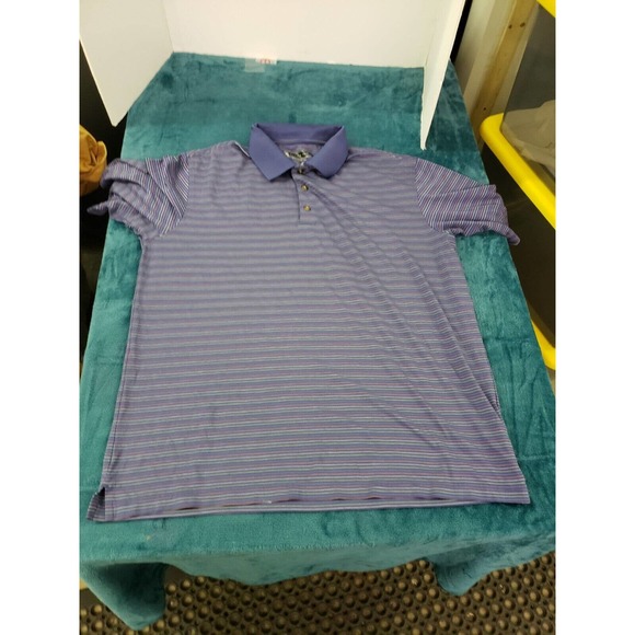 Pebble Beach | Shirts | Pebble Beach Mens Purple Short Sleeve Polo ...
